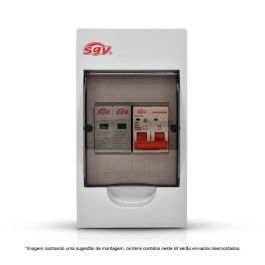 CONJ. PARA MONTAGEM QUADRO ELÉTRICO STRINGBOX AC MONOFASICO SGV 32 A CA